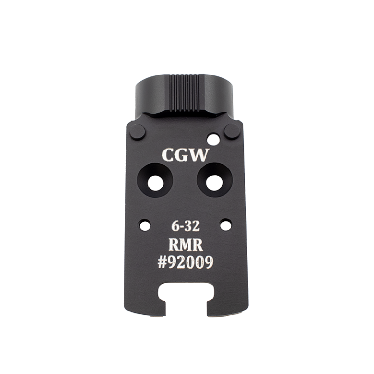 DWX Optic Ready Plate RMR Footprint - Cajun Gun Works