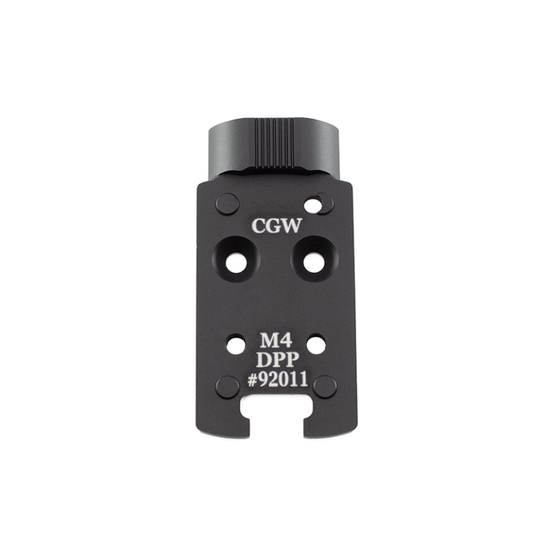 DWX Optic Ready Plate for DPP - Cajun Gun Works